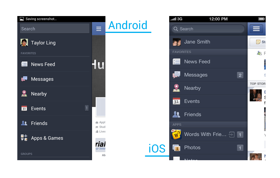 Side Navigation UI Pattern in Android – #androiduiux