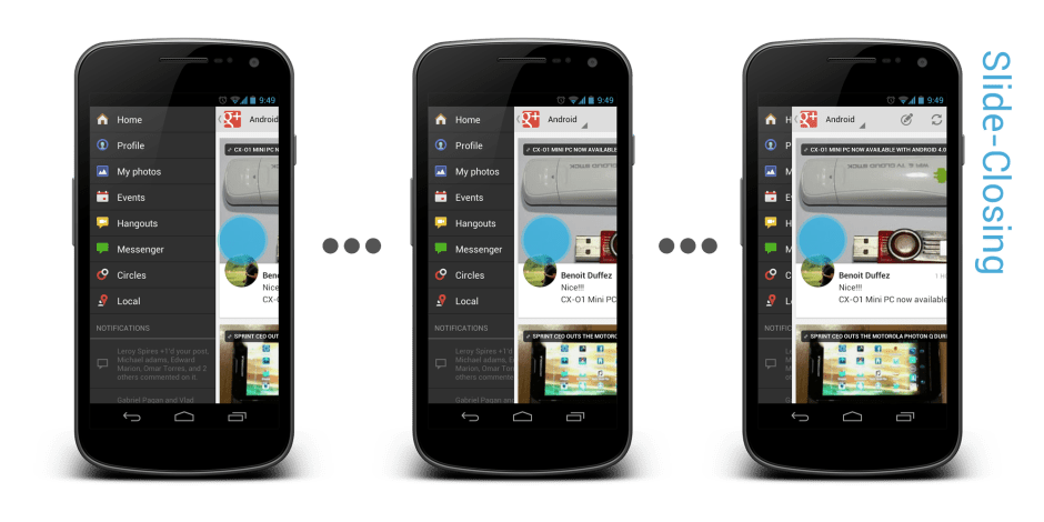 Side Navigation UI Pattern in Android, Part 2 – #androiduiux