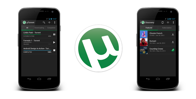 uTorrent Redesigned – #androiduiux