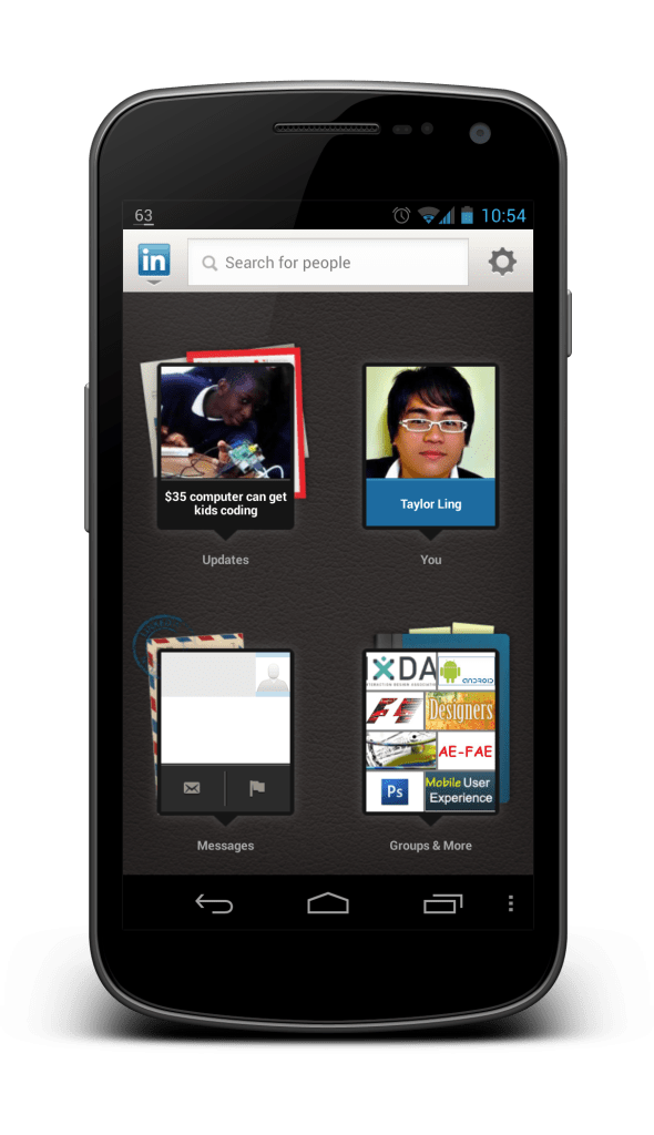 LinkedIn Redesigned – #androiduiux